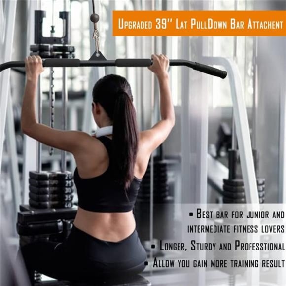 Other | Lat Pull Down Bar For Home Gym Lat Pulldown Attachments | Poshmark